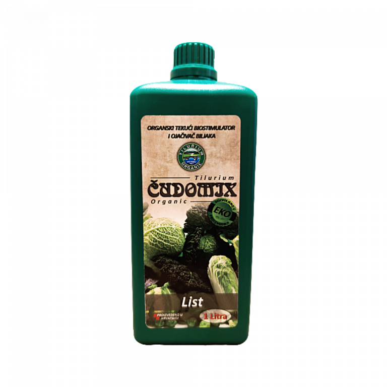 ČUDOMIX ZDRAVKO PLUS 1L- Organski tekući biostimulator i ojačivač bilja ...